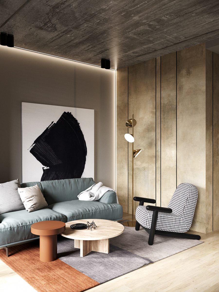 Another way is to use pendant light shades and lamps or creative mirror ...