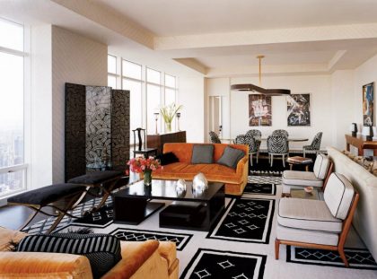 Alberto Pinto Interior Design appropriates the eclectic tastes of its ...